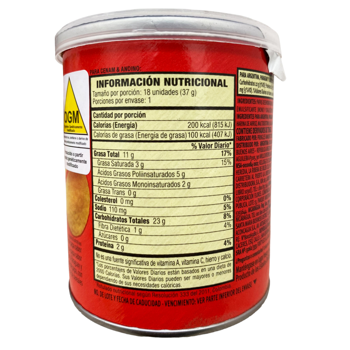 Pringles Papas Fritas Sabor Original X 37G— Farmacorp