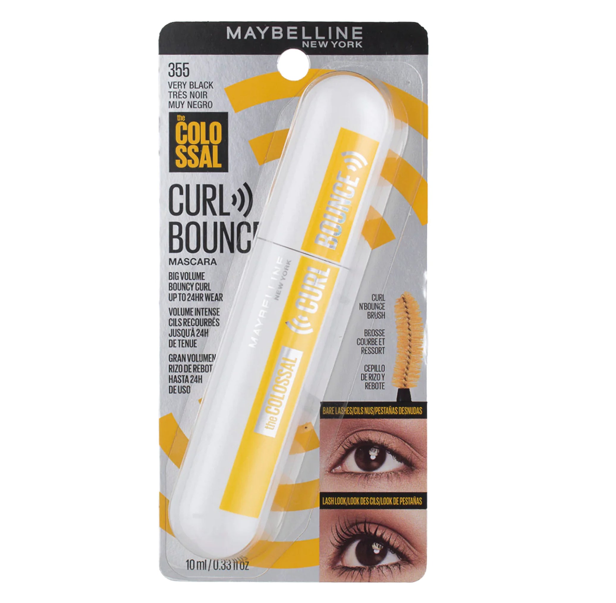 Maybelline Mascara Colossal Curl Bounce 10Ml #355— Farmacorp