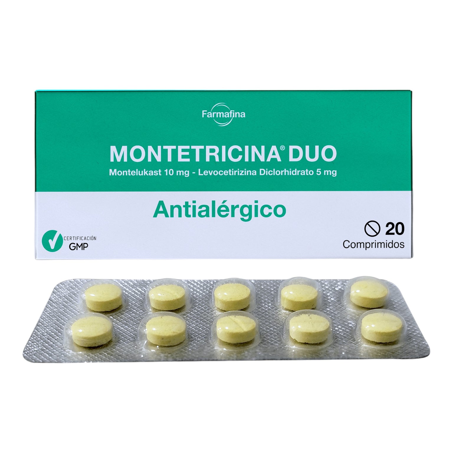 Luzka Compuesto Montelukast Sodico 10Mg Y Levocetirizina Diclorhidrato— Farmacorp