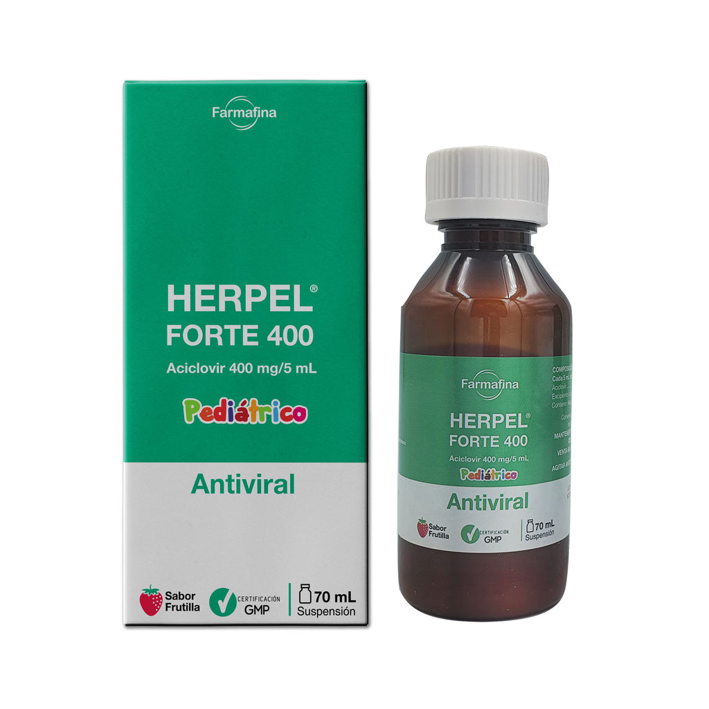 Eurovir Forte 400Mg 5Ml Susp X 100Ml Aciclovir— Farmacorp