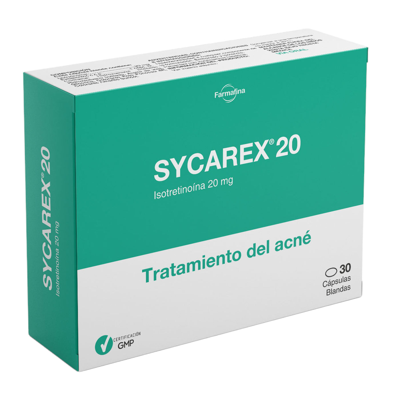 Sycarex 20Mg Isotretinoina X Capsula Blanda— Farmacorp
