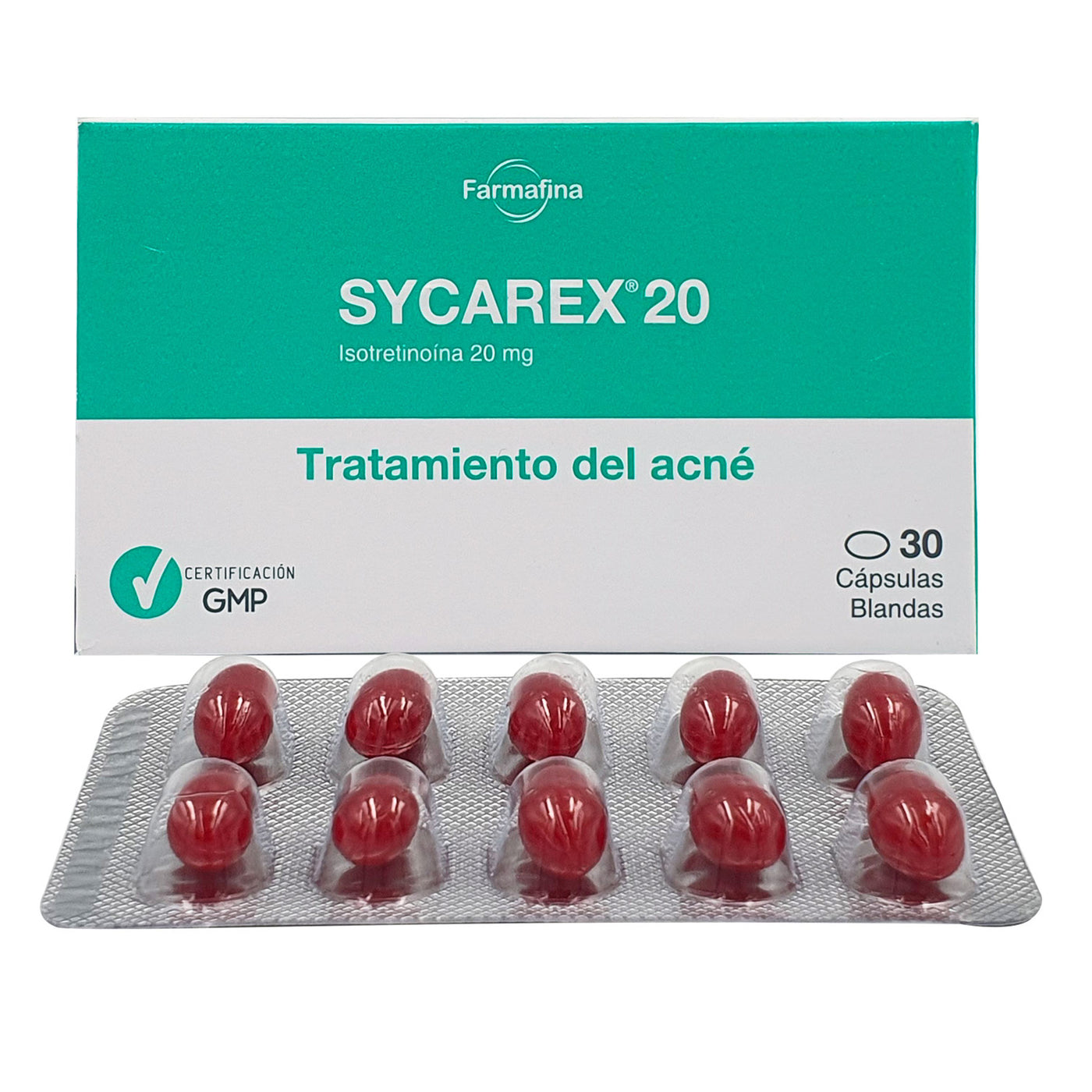 Sycarex 20Mg Isotretinoina X Capsula Blanda— Farmacorp