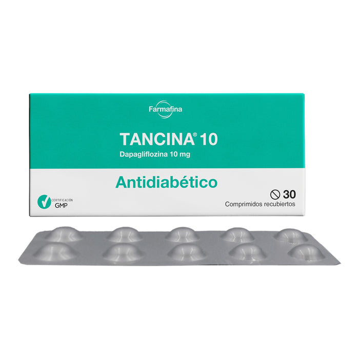Tancina Dapagliflozina 10Mg X Comprimido— Farmacorp