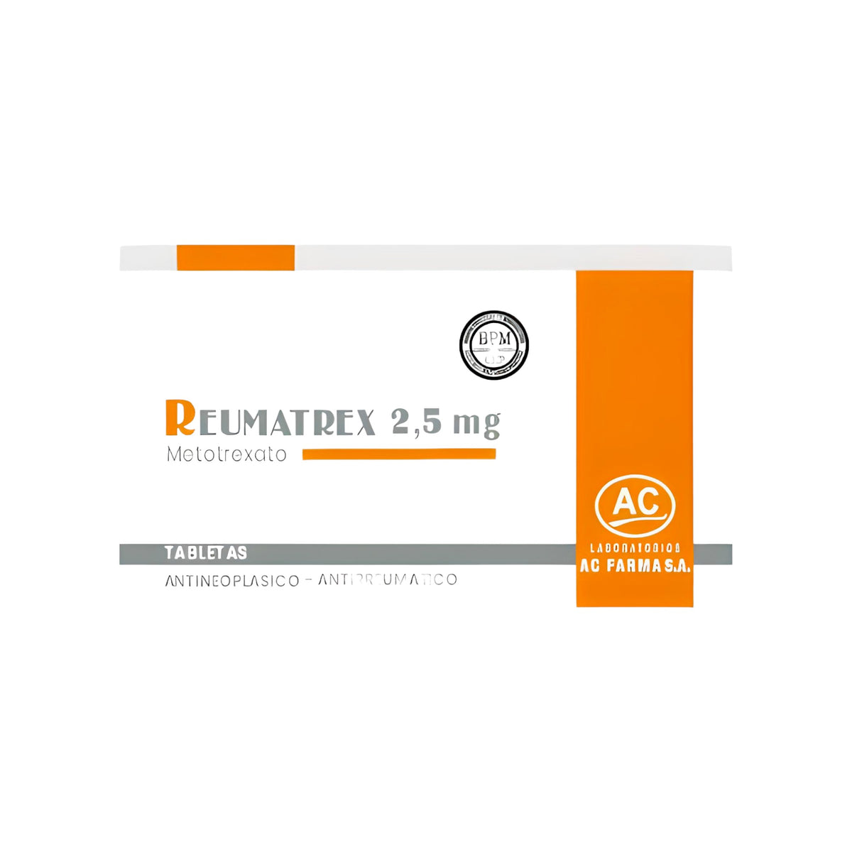 Reumatrex Metotrexato 2.5 Mg X Tableta— Farmacorp