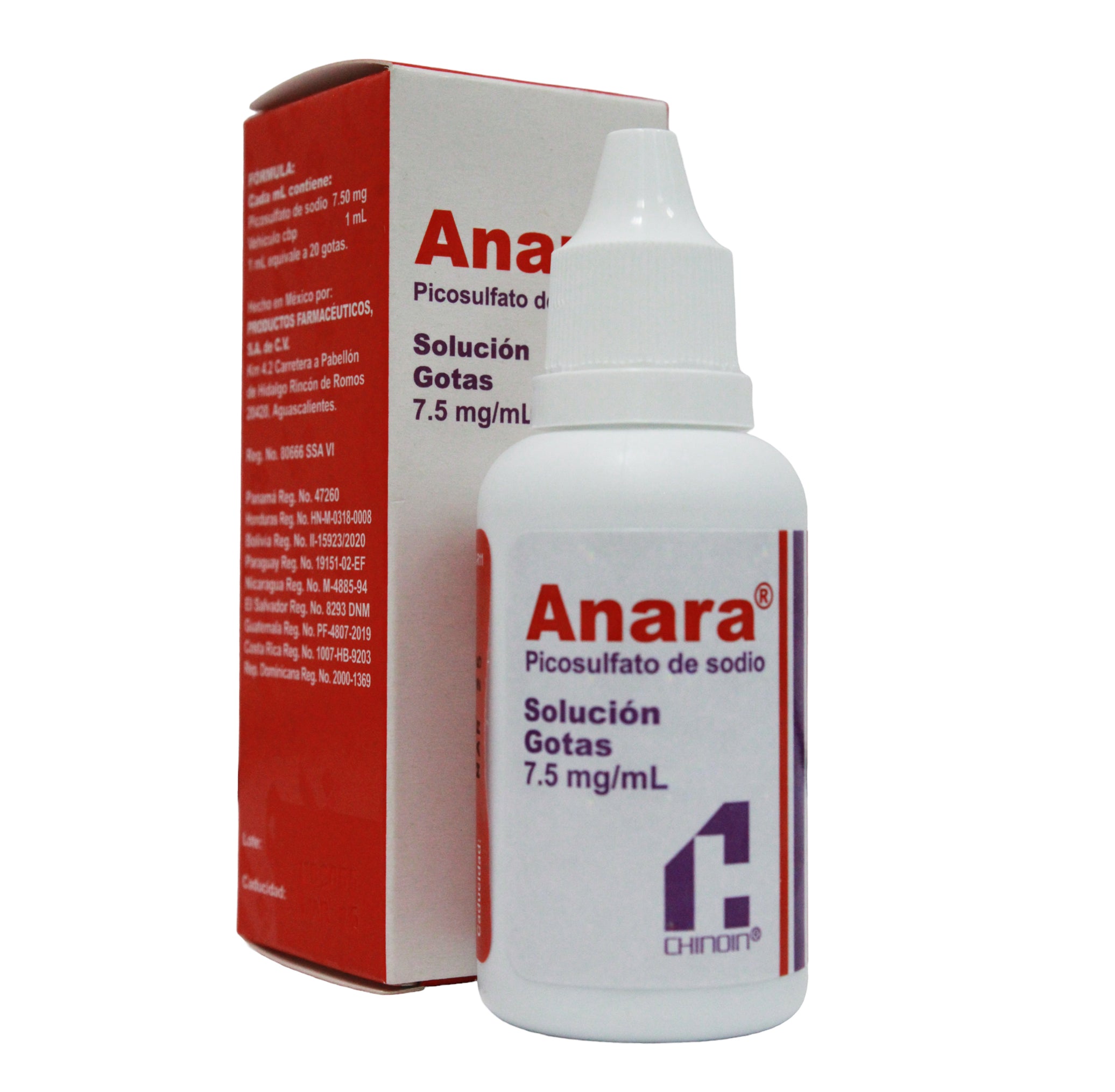 Anara 7.5Mg Ml Gotas X 20Ml Picosulfato— Farmacorp
