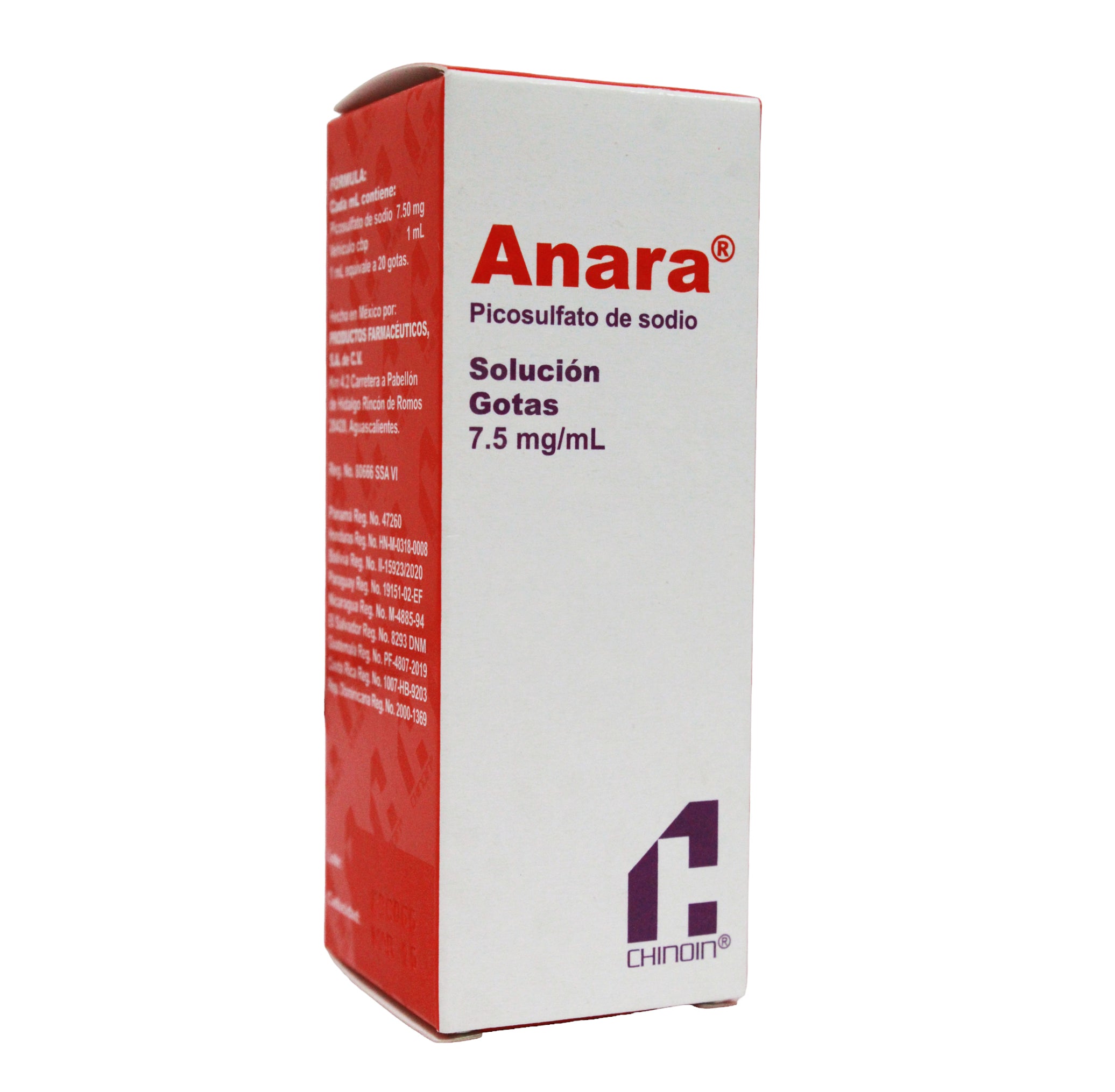 Anara 7.5Mg Ml Gotas X 20Ml Picosulfato— Farmacorp