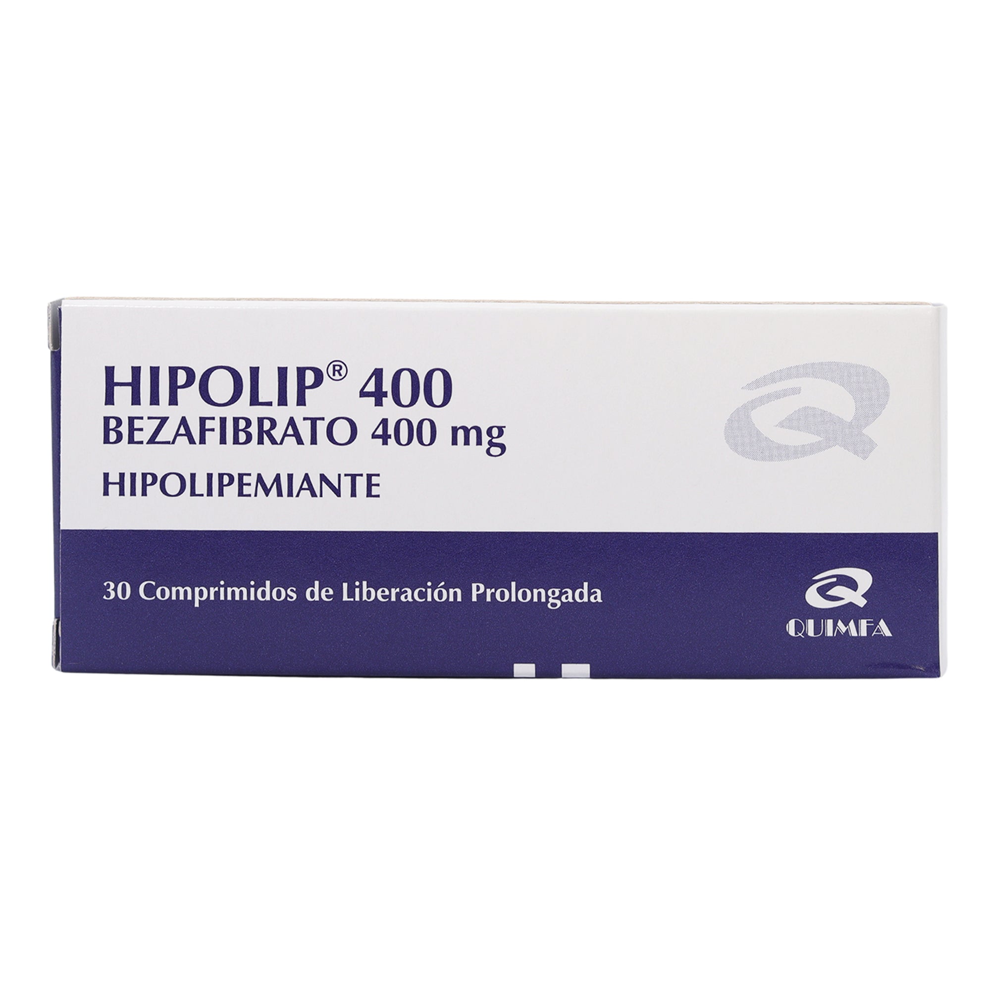 Hipolip 400Mg Bezafibrato X Tableta— Farmacorp