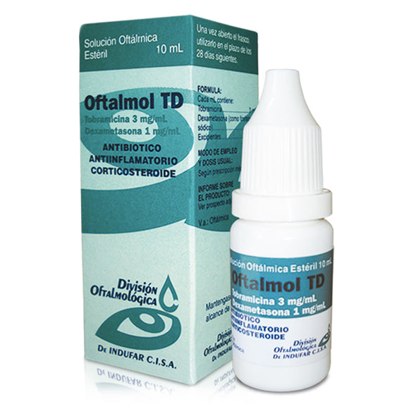 Oftalmol Td Colirio X 10Ml Tobramicina Dexametason— Farmacorp
