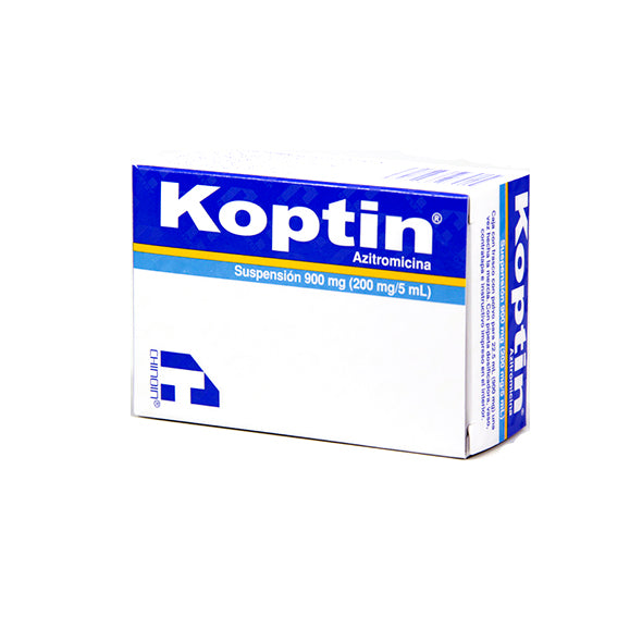 Koptin 200Mg 5Ml Susp X 22.5Ml Azitromicina— Farmacorp