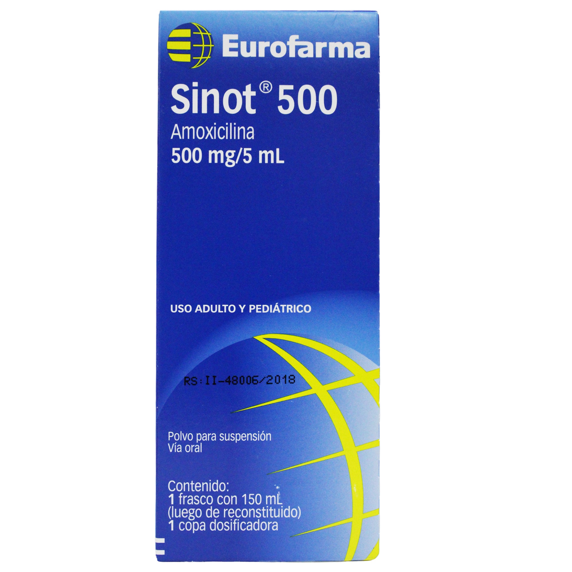 Moxilin Amoxicilina 500Mg 5Ml X 60Ml— Farmacorp