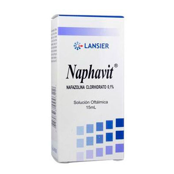 Naphavit Nafazolina 0.1% Colirio X 15Ml— Farmacorp