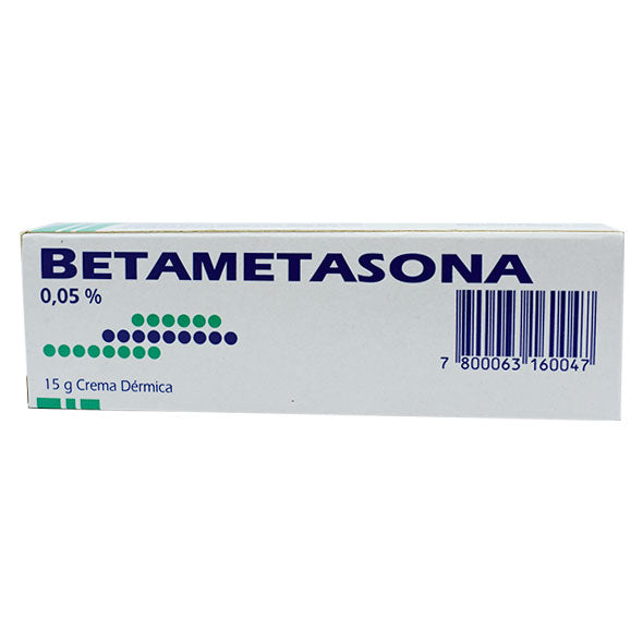 Betametasona 0.05 Crema X 15G— Farmacorp