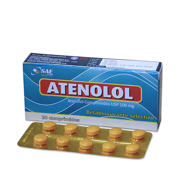Atenolol 100Mg X Tableta— Farmacorp