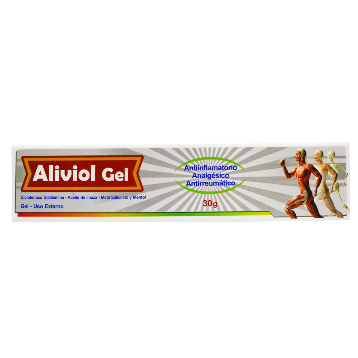 Aliviol Gel Diclofenaco Sodico 0.01 X 30Gr— Farmacorp