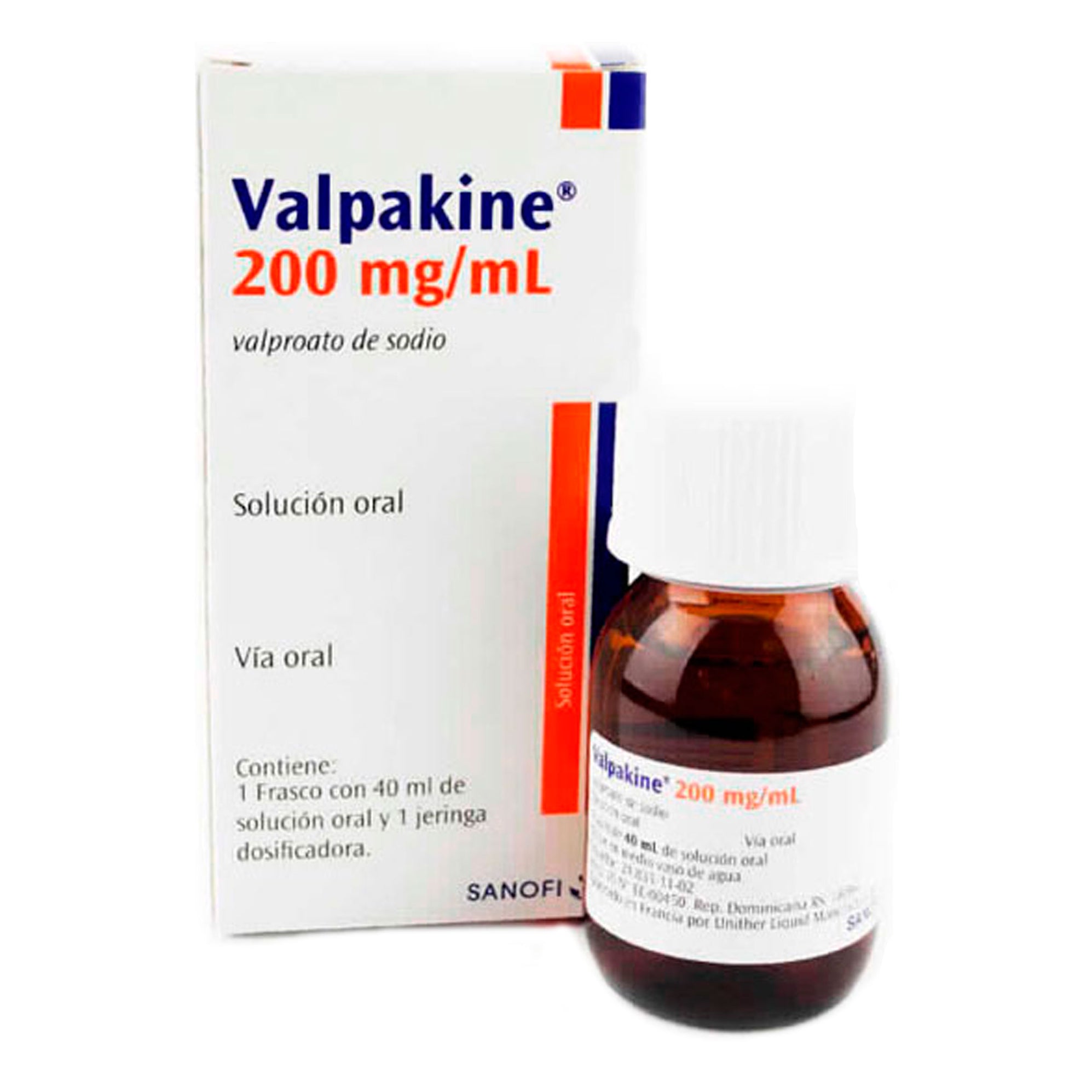 Valpakine 200Mg Ml Solucion X 40Ml Valproato Sodio— Farmacorp
