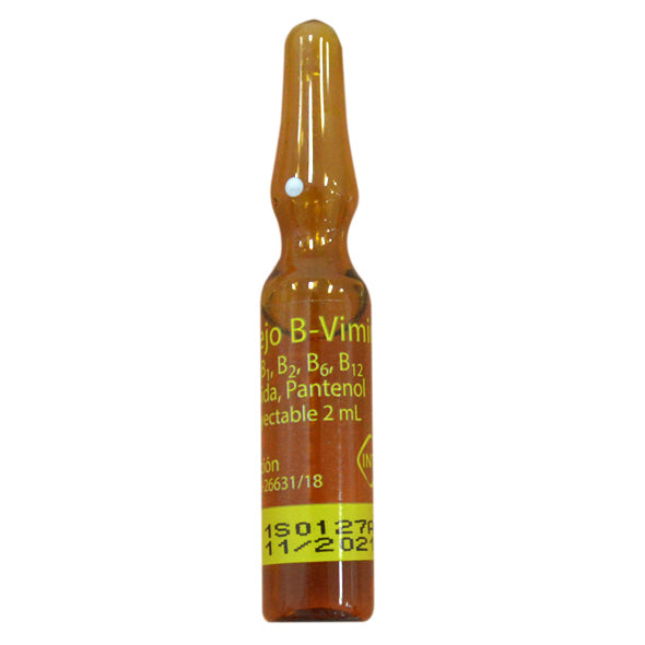 Complejo B Inyectable Complejo B Solución Inyectable Tecnoquímicas