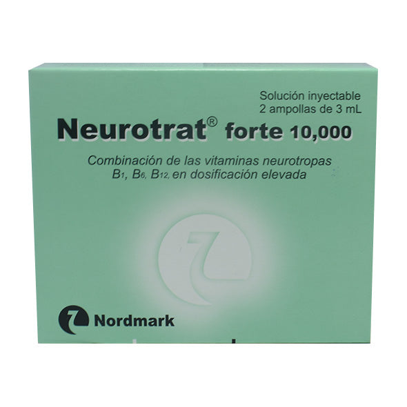 Neurotrat Forte 10.000 Vitamina B1 B6 B12 X Ampolla— Farmacorp