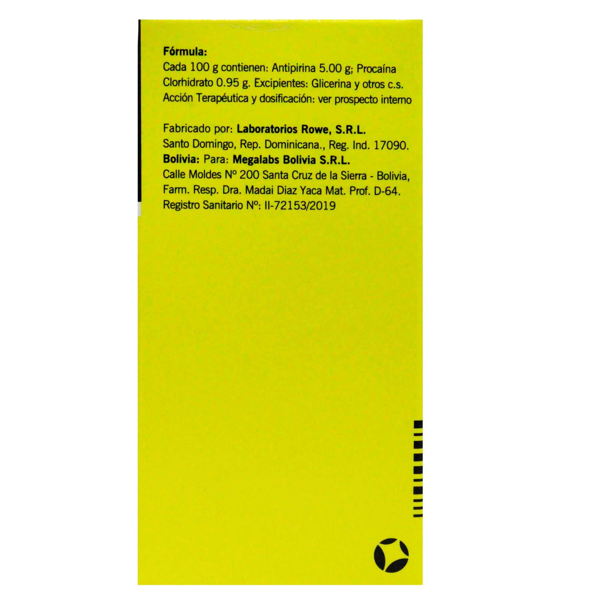Otalex Gotas Otica X 10Ml Procaina Fenildimetilpir— Farmacorp
