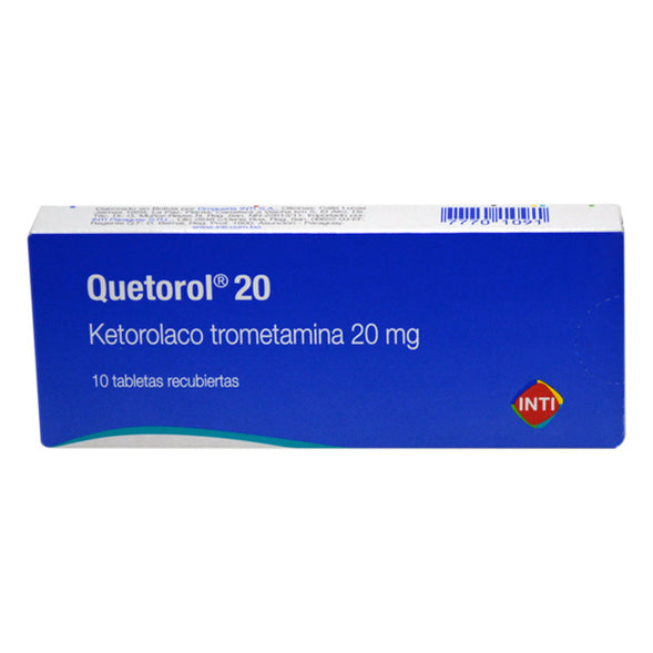 Dinoxan Fast 20Mg Ketorolaco X Tableta— Farmacorp