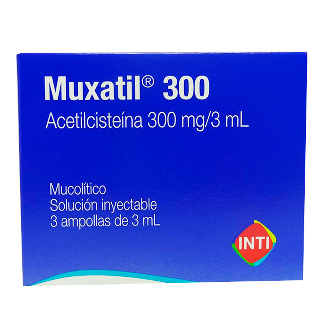 Acetilcisteina 300Mg Generico Y 3Ml X Ampolla— Farmacorp