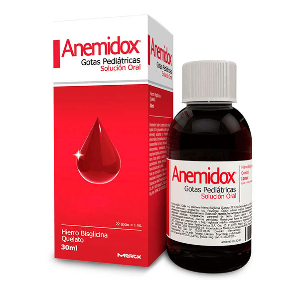 Anemidox 33.3Mg Ml Gotas X 30Ml Hierro— Farmacorp