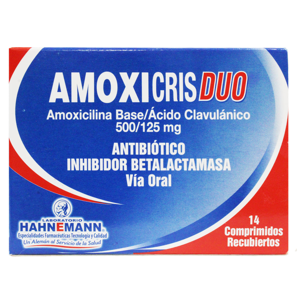 Amoxilanico Amoxicilina 500Mg Y Acido Clavulanico 125Mg X Tableta ...