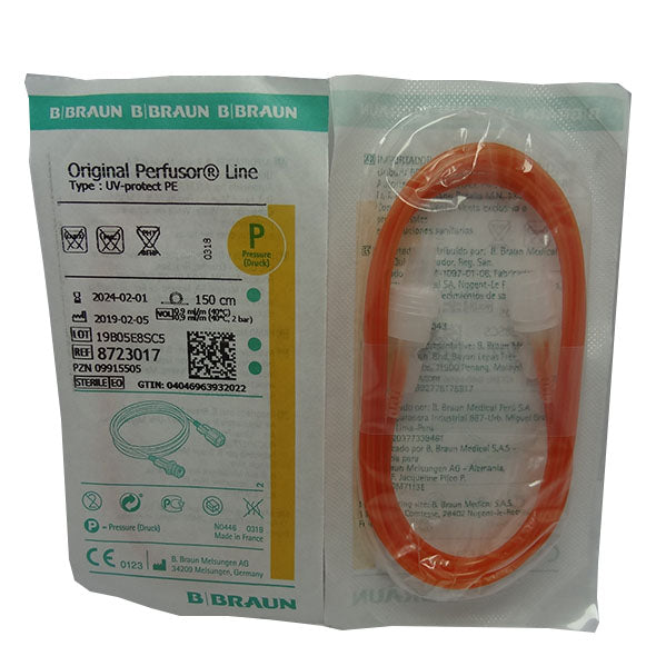 Original Perfusor Line Conexion Ambar— Farmacorp