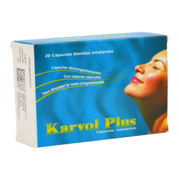 Karvol Plus X Capsula Inhalante— Farmacorp