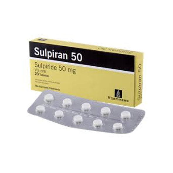 Sulpiran 50Mg Sulpiride X Tableta— Farmacorp