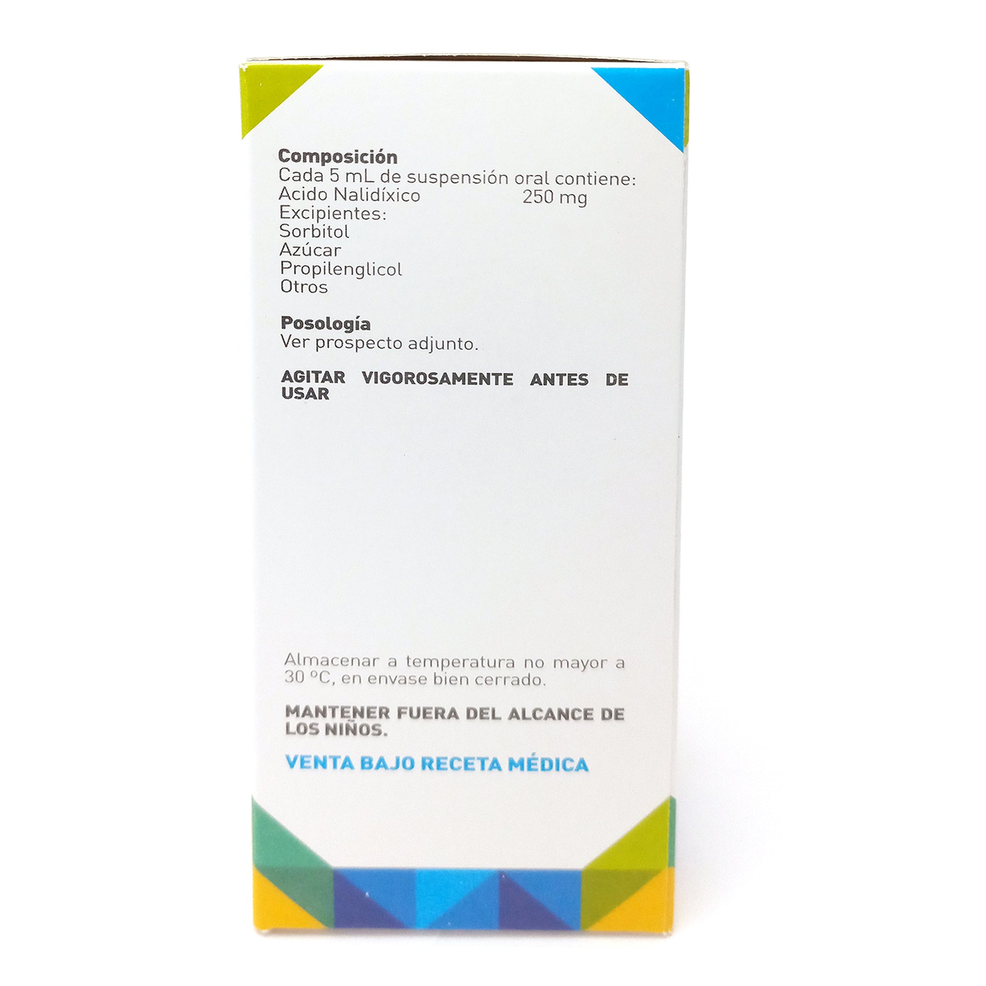 Urexin 250Mg 5Ml Susp X 120Ml Acido Nalidixico— Farmacorp