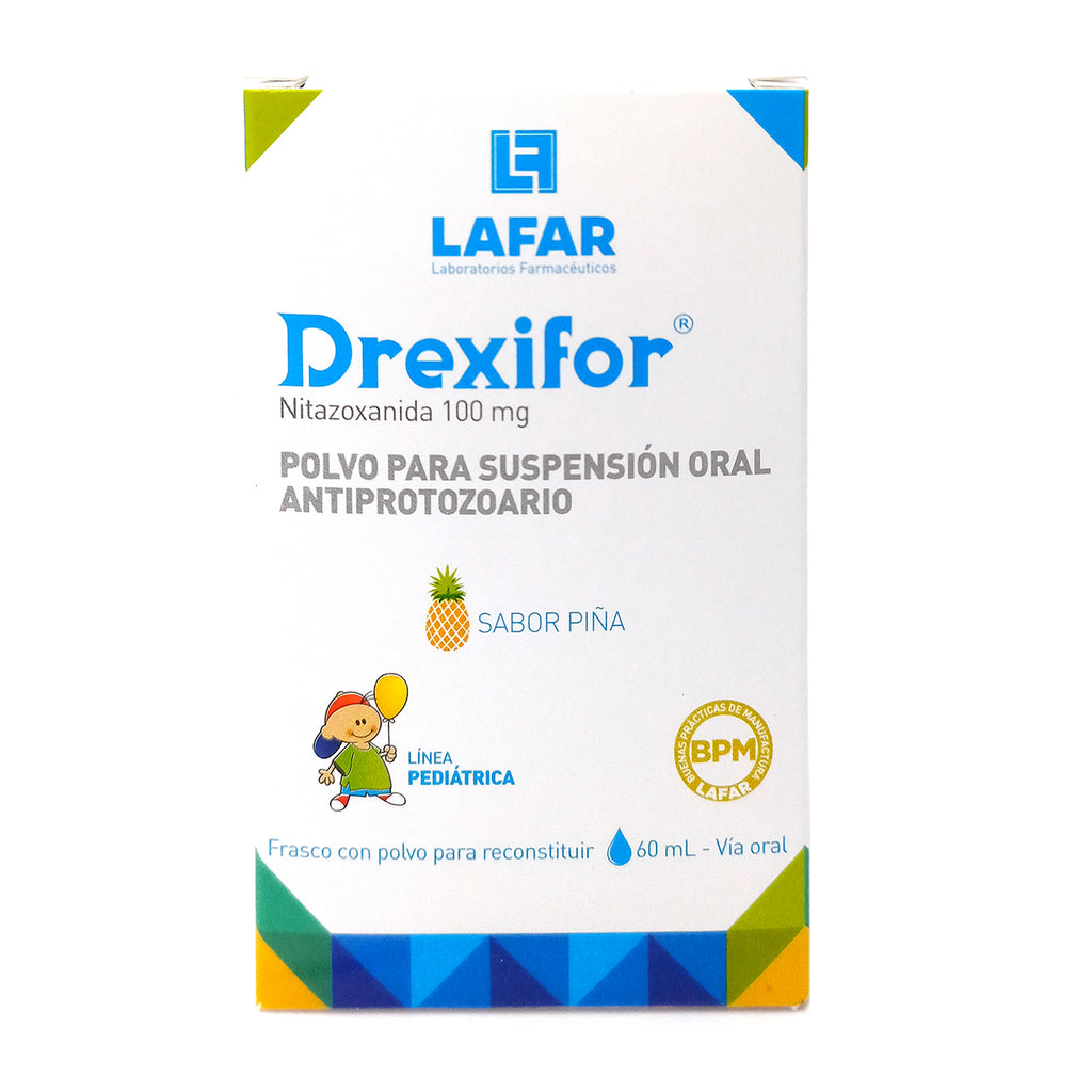 Suspensión Paramix 100 mg/5 ml x 30 ml Nitazoxanida— Farmacorp