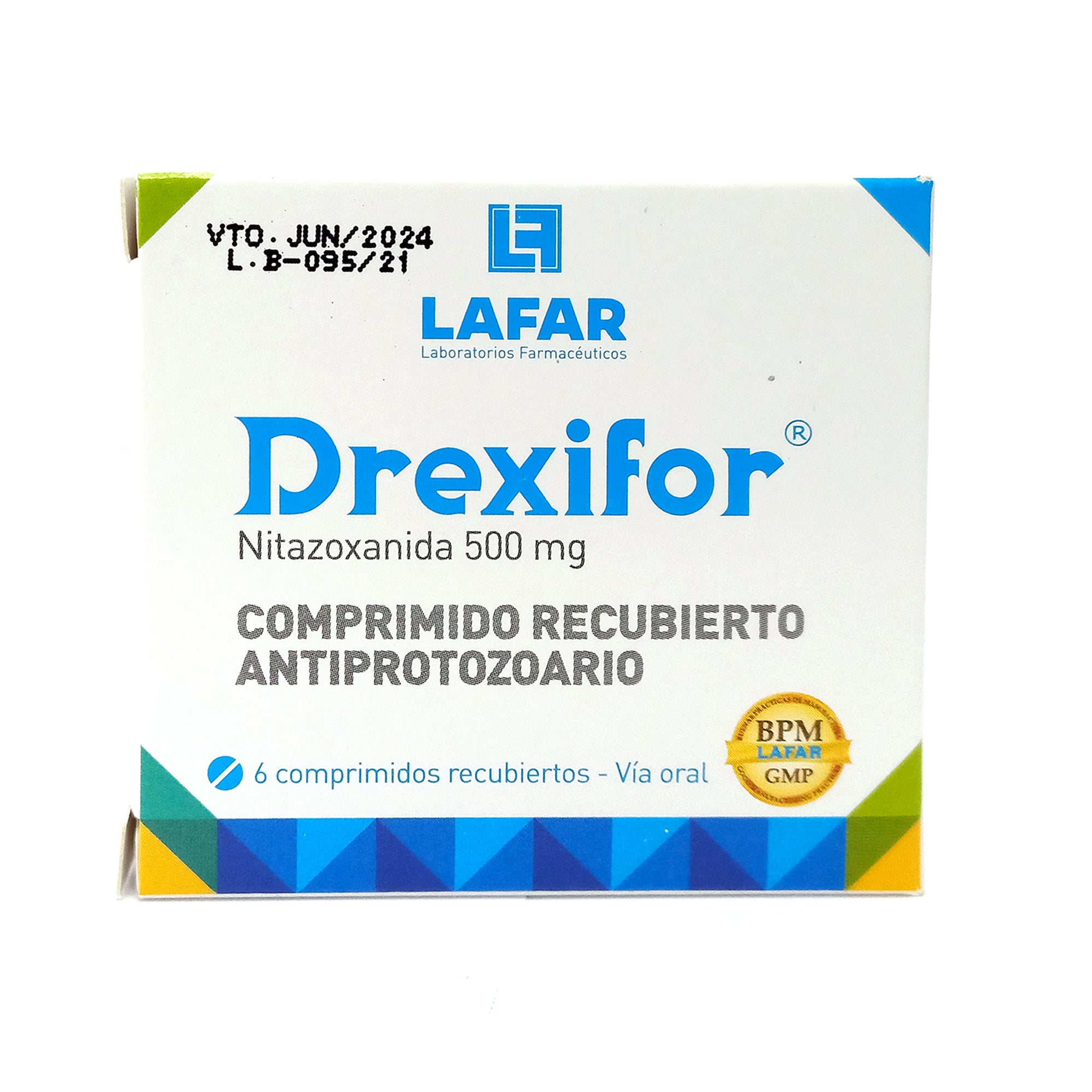 Noxom 500Mg Nitazoxanida X Tableta— Farmacorp