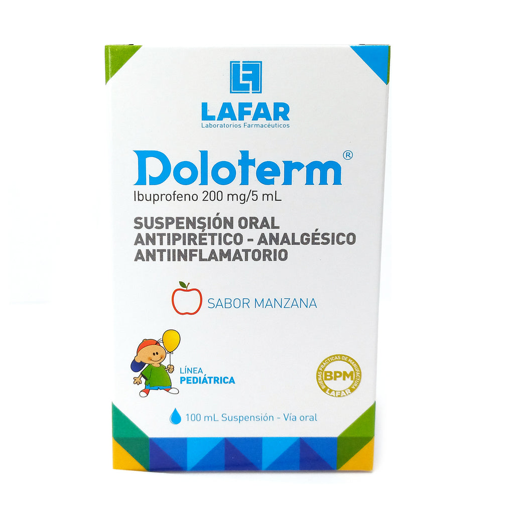 Actron Pediatrico Ibuprofeno 200Mg Suspensión X 100Ml— Farmacorp