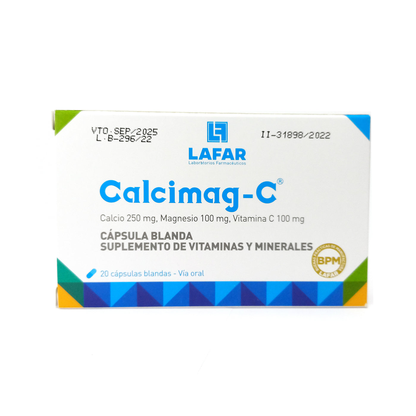 Calcimag-C X Capsula Blanda— Farmacorp