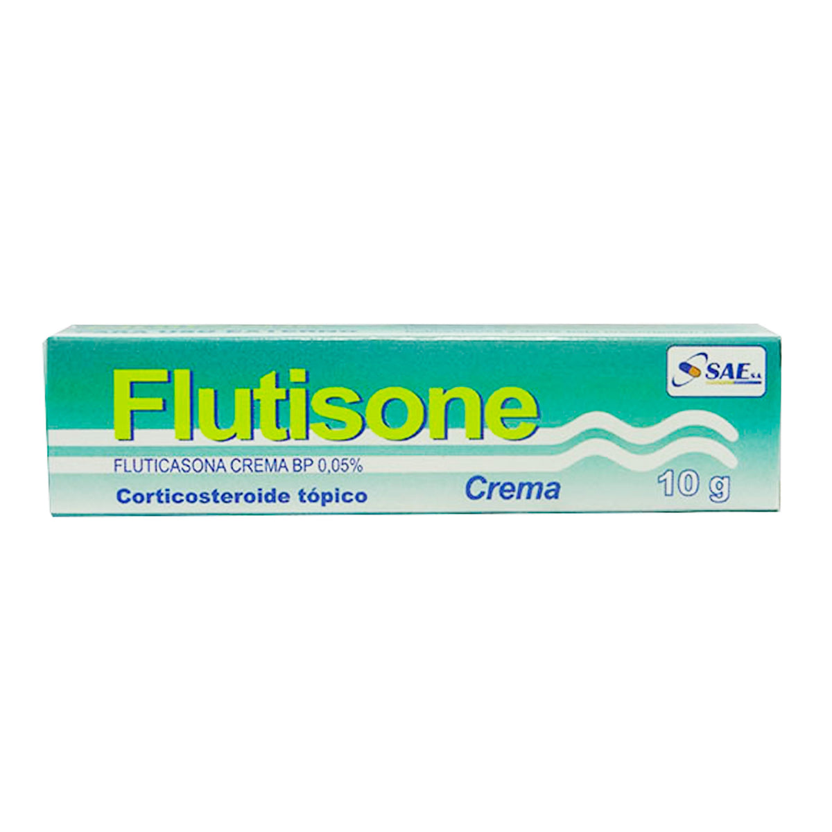 Flutisone Fluticasona 0.0005 Crema X 10G— Farmacorp