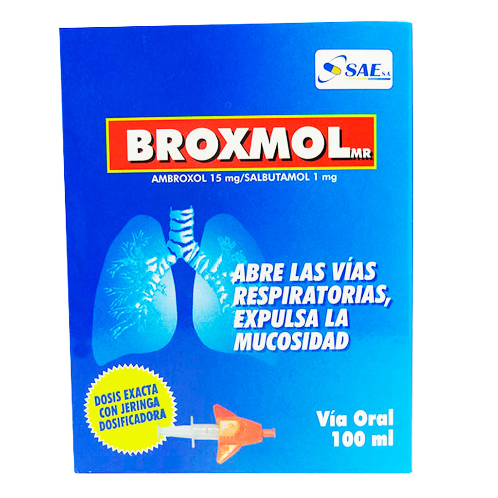 Broxmol 15Mg 1Mg Jbe X 100Ml Ambroxol Salbutamol— Farmacorp