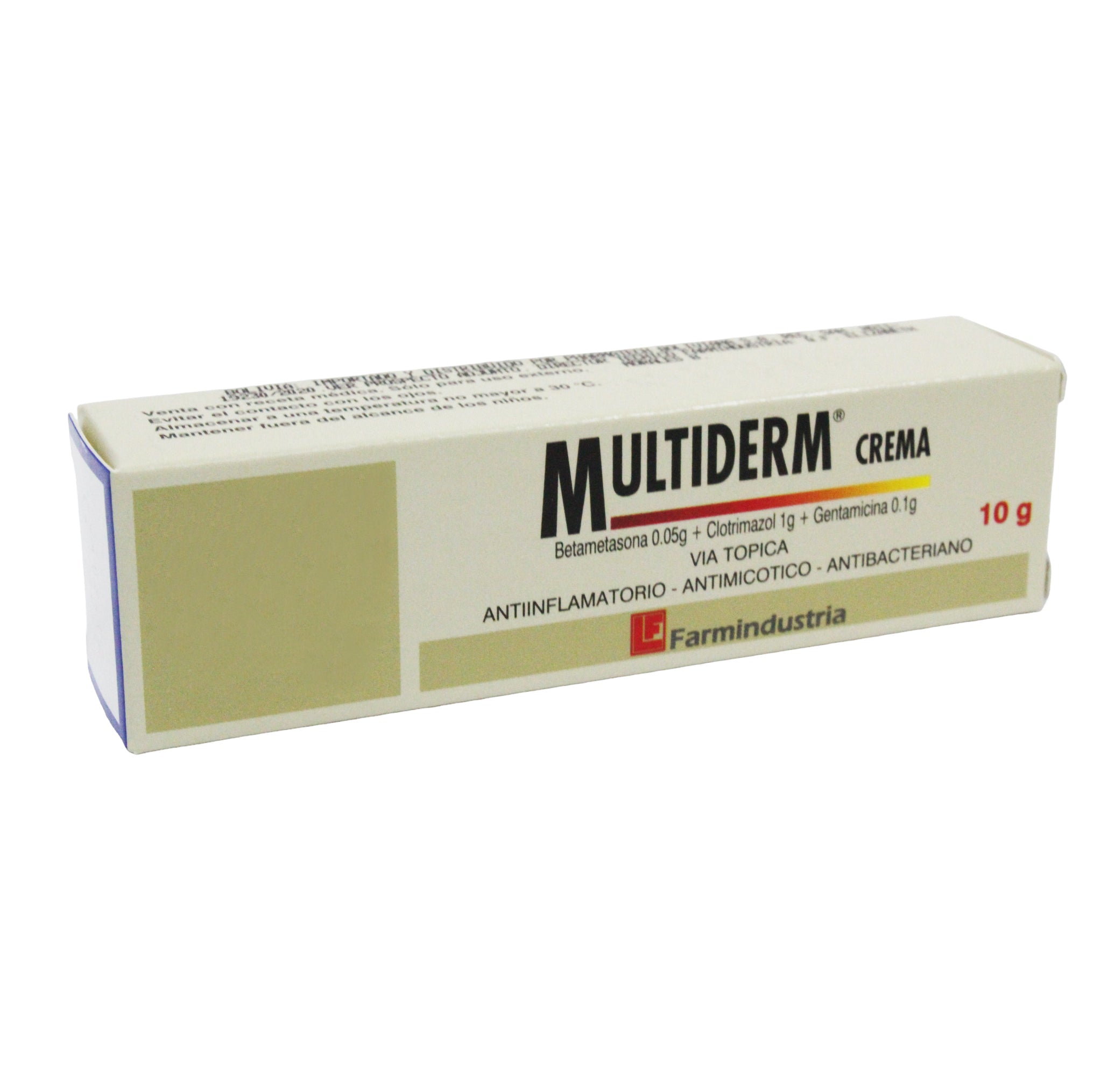 Multiderm Crema X 10G— Farmacorp