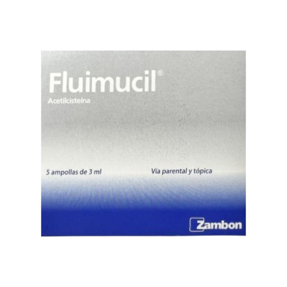 Fluidimed 300Mg Acetil Cisteina X Ampolla— Farmacorp