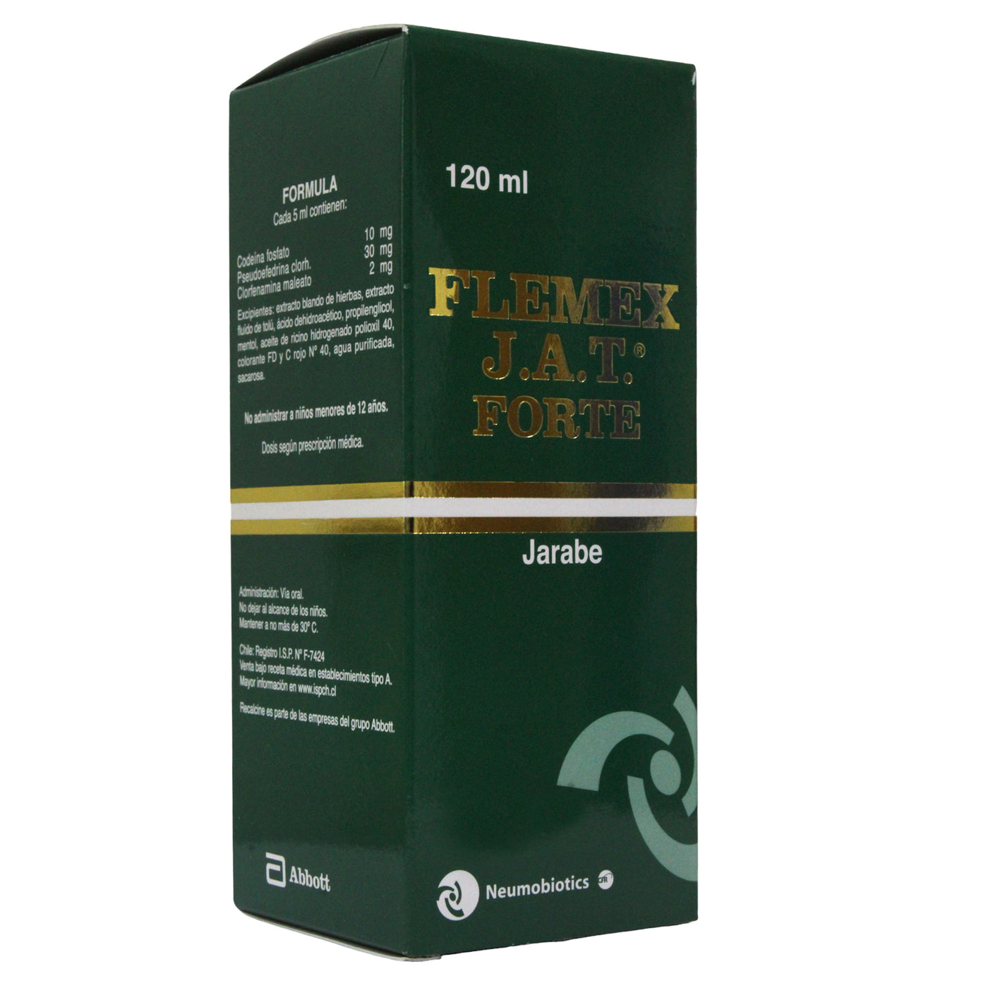 Flemex Jat Forte Jarabe X 120Ml— Farmacorp