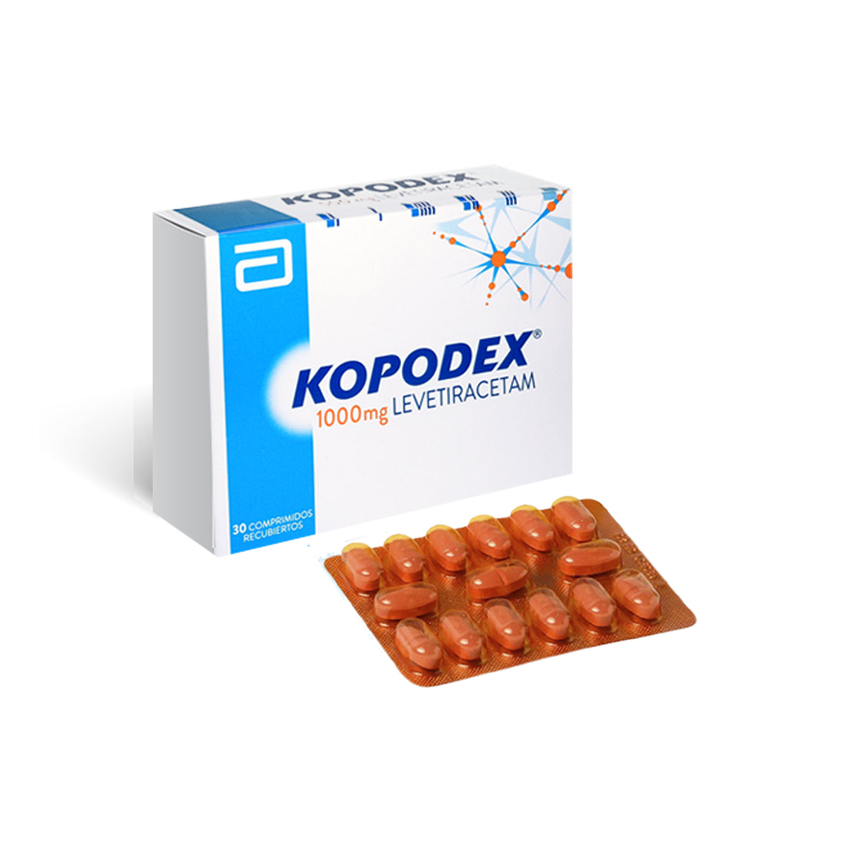 Kopodex 1000Mg Levetiracetam X Tableta— Farmacorp