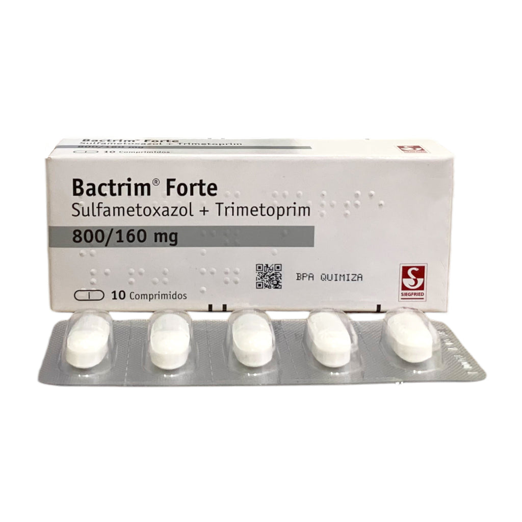 Bacterol Forte Sulfametoxazol 800Mg Y Trimetoprima 160Mg X Tableta ...