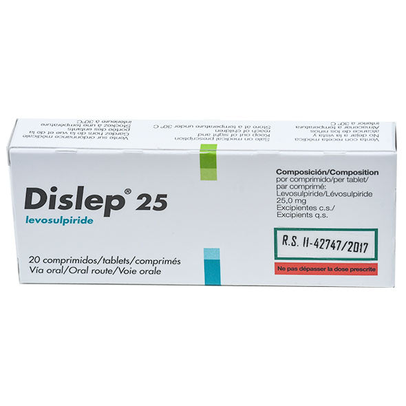 Dislep 25Mg Levosulpiride X Tableta— Farmacorp