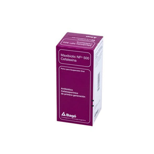 Maxibiotic 500Mg 5Ml Susp X 60Ml Cefalexina— Farmacorp