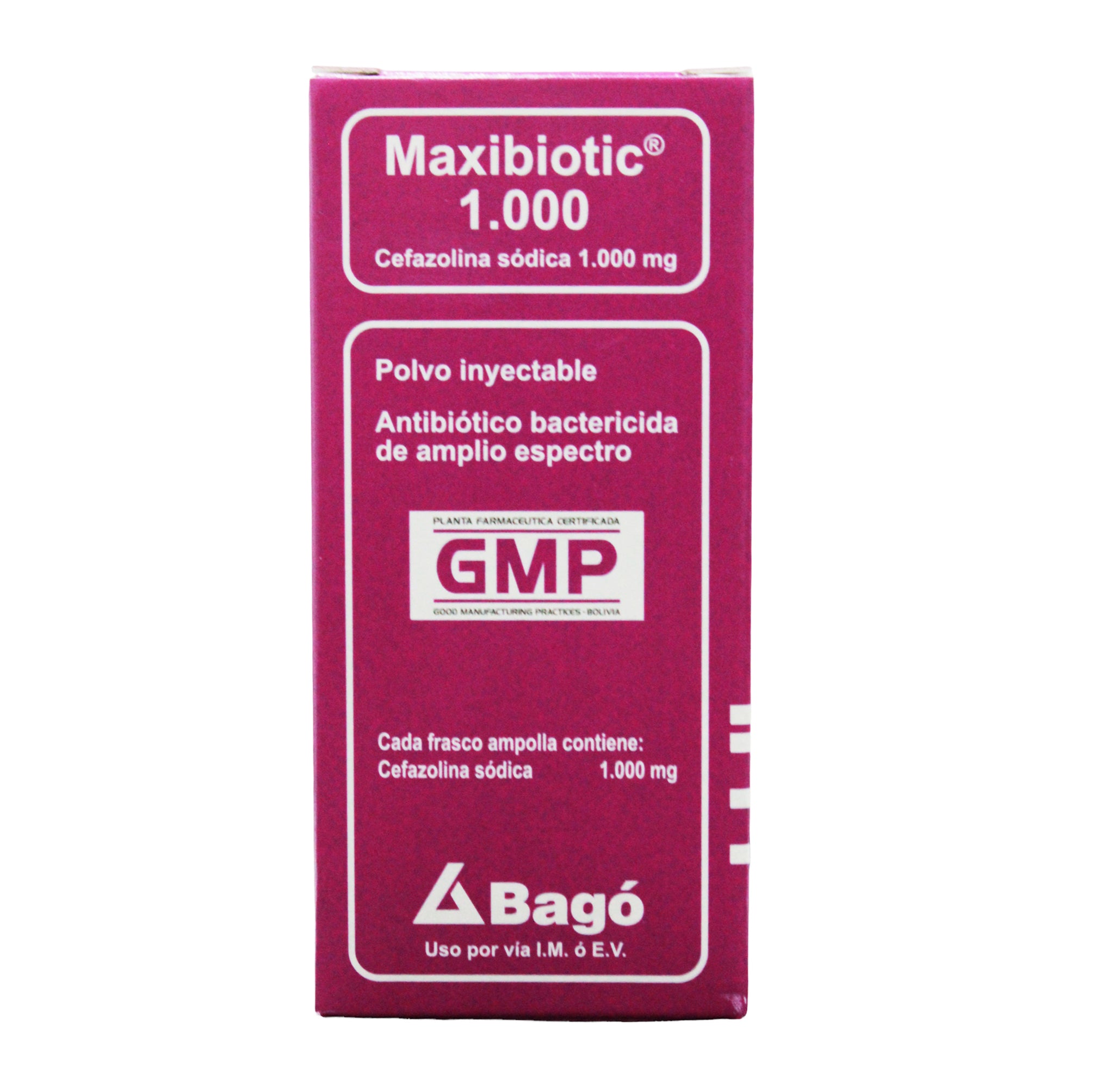 Supracef Cefazolina 1G X Ampolla— Farmacorp