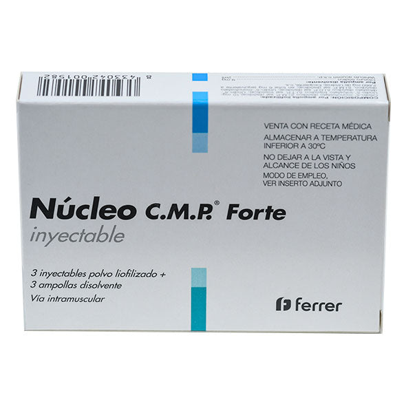 Nucleo Cmp Forte Citidin Y Uridin Y Diluyen X Ampolla— Farmacorp