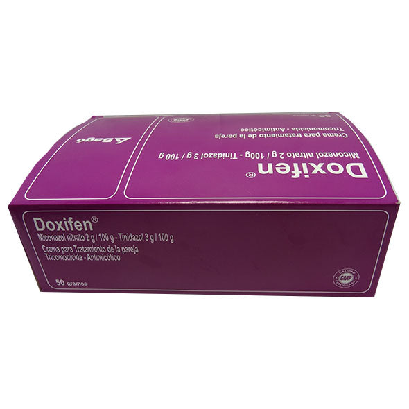 Doxifen Crema Vaginal Miconazol Nitrato 2G Y Tinidazol 3G X 50G— Farmacorp