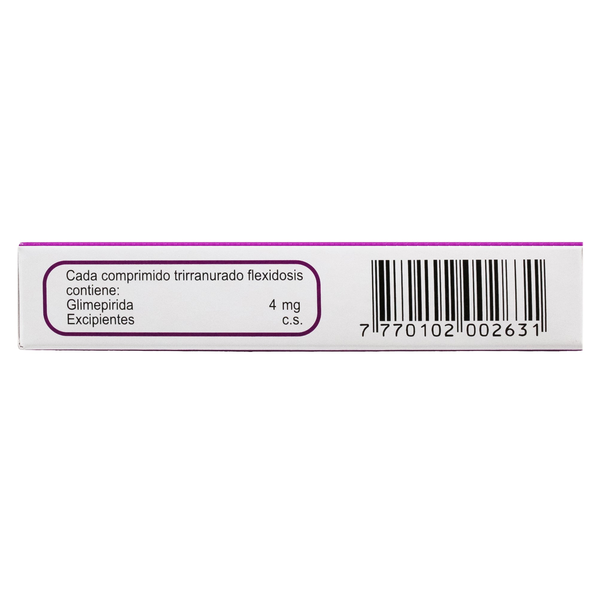 Glemaz 4Mg Glimepirida X Tableta— Farmacorp
