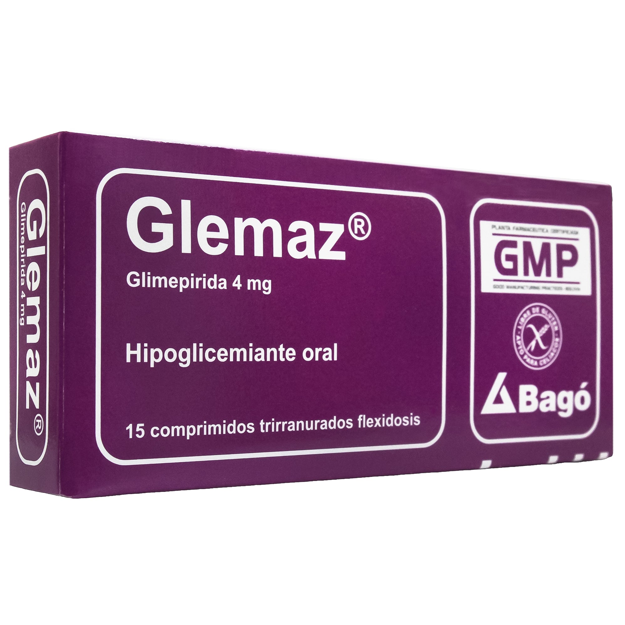 Glemaz 4Mg Glimepirida X Tableta— Farmacorp