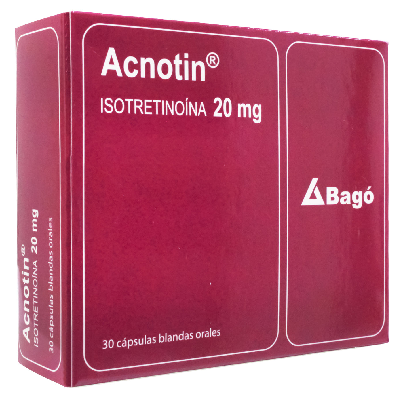 Acnotin 20Mg Isotretinoina X Capsula Blanda— Farmacorp