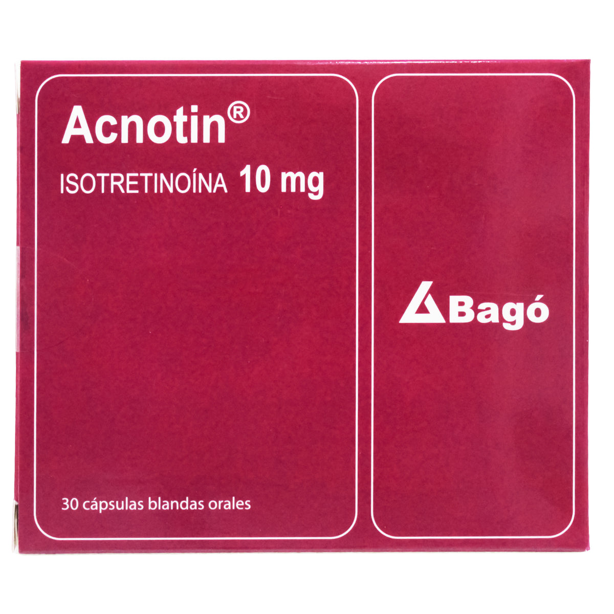 Acnotin 10Mg Isotretinoina X Capsula Blanda— Farmacorp